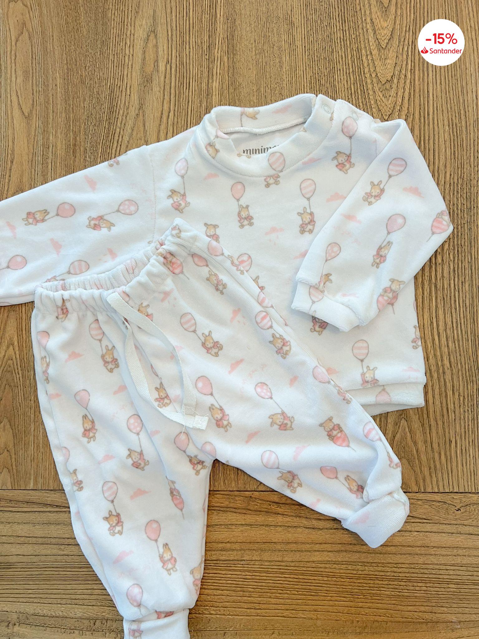 Baby Pijama Peter Rosado - Minimon